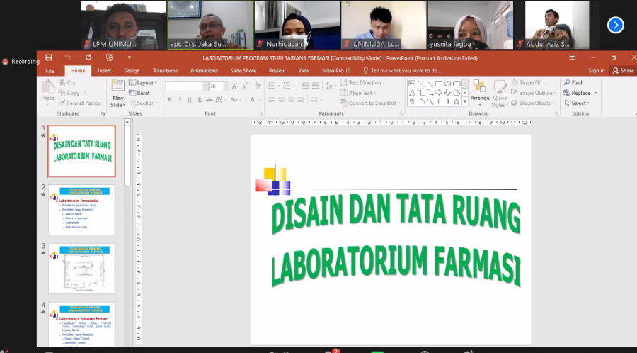 LPM UNIMUDA Sorong Mengikuti Kegiatan Best Practices Desain dan Tata ...